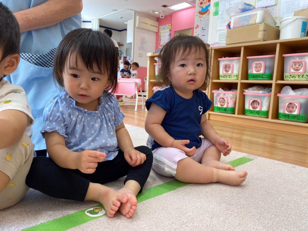 6/16 🌿0．1歳児、マット運動🌿 – マリモ保育園